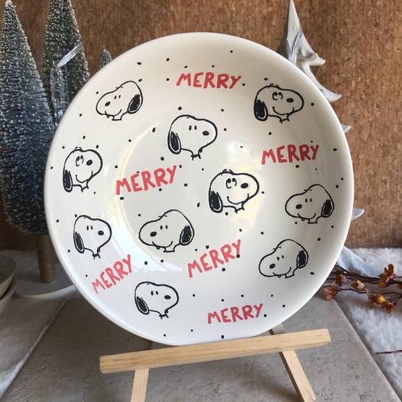 Peanuts | Holiday | Snoopy Peanuts Merry Christmas Soup Dinner Bowl ...